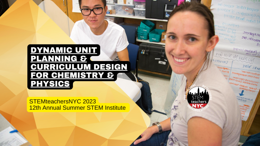 Dynamic Unit Planning & Curriculum Design for Chemistry & Physics ...